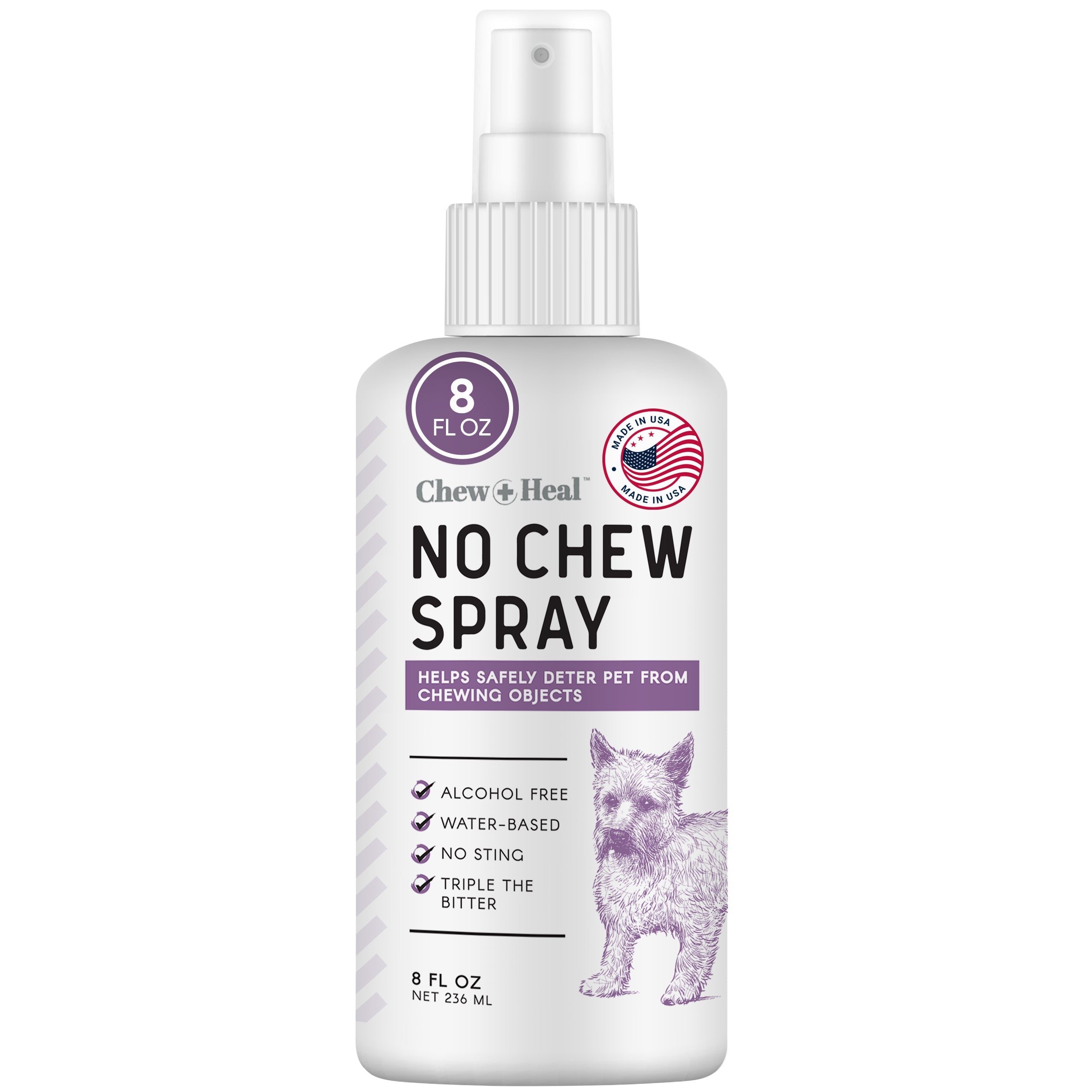 No Chew Dog & Cat Spray 8oz – Pawhavenme