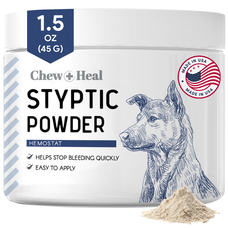 Styptic Powder for Dogs – Stop Bleeding & Promote Healing – Pawhavenme